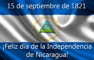 Imágenes de feliz independencia Nicaragua