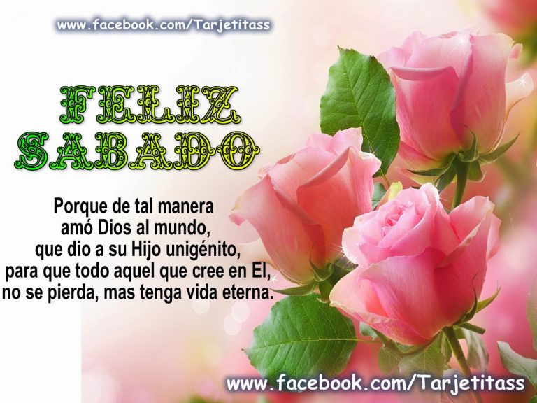 Imágenes de feliz sábado bendiciones