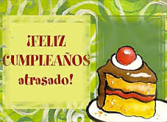 Imágenes de feliz cumpleaños atrasado