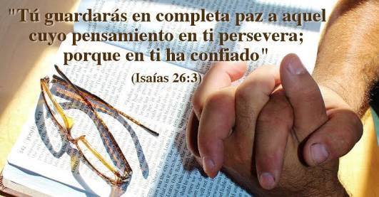 Imágenes de tu guardarás en completa paz aquel cuyo pensamiento en ti ...