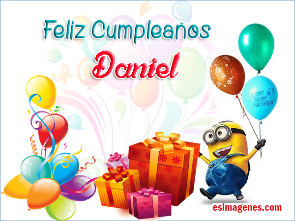 imagenes de feliz cumpleaños Daniel