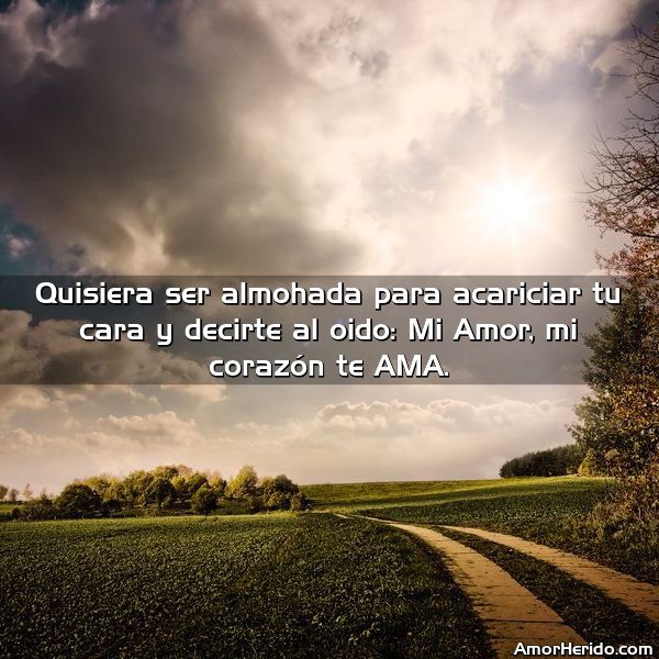 Imágenes de amor con frases mi corazón te ama