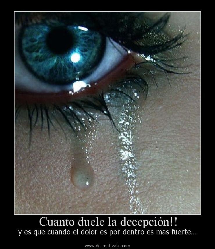 Imagenes de coraje y decepción