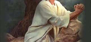 Imágenes de Jesús llorando en el huerto Getsemaní