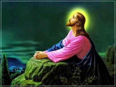 Imágenes de Jesús llorando en el huerto Getsemaní