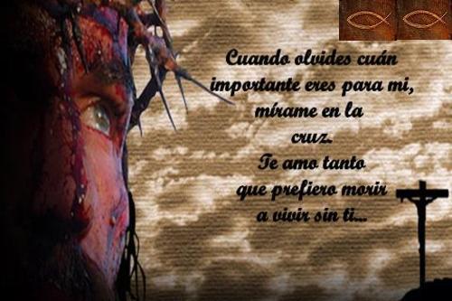 Imágenes -- de --cristo Jesús con frases cristianas