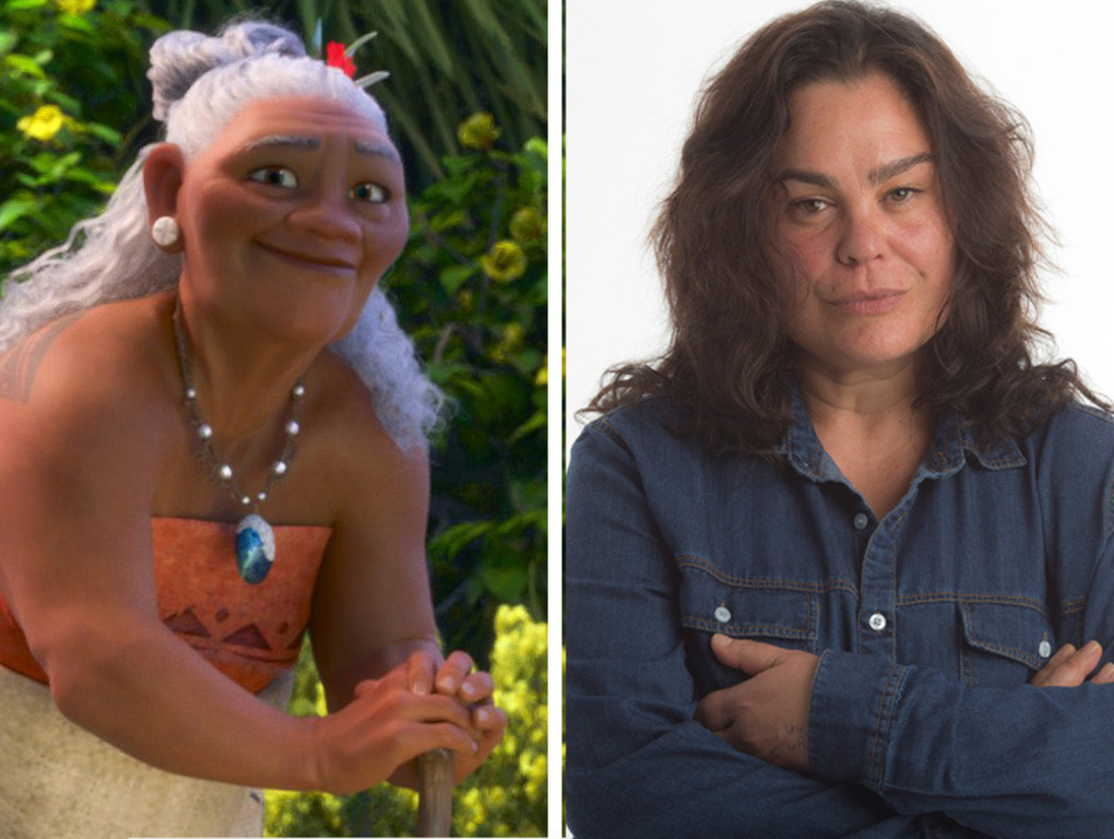 Imágenes de los personajes de moana para un mar de aventuras